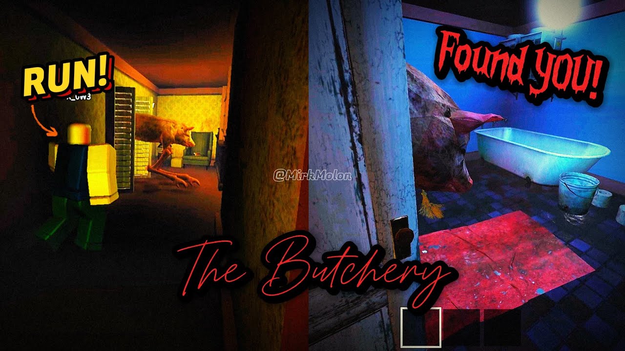 A NIGHTMARE THAT PIG IS TALLER THAN YOU | The Butchery Roblox Horror ...