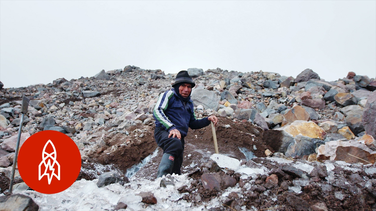 The Last Ice Merchant Harvesting Glaciers - YouTube