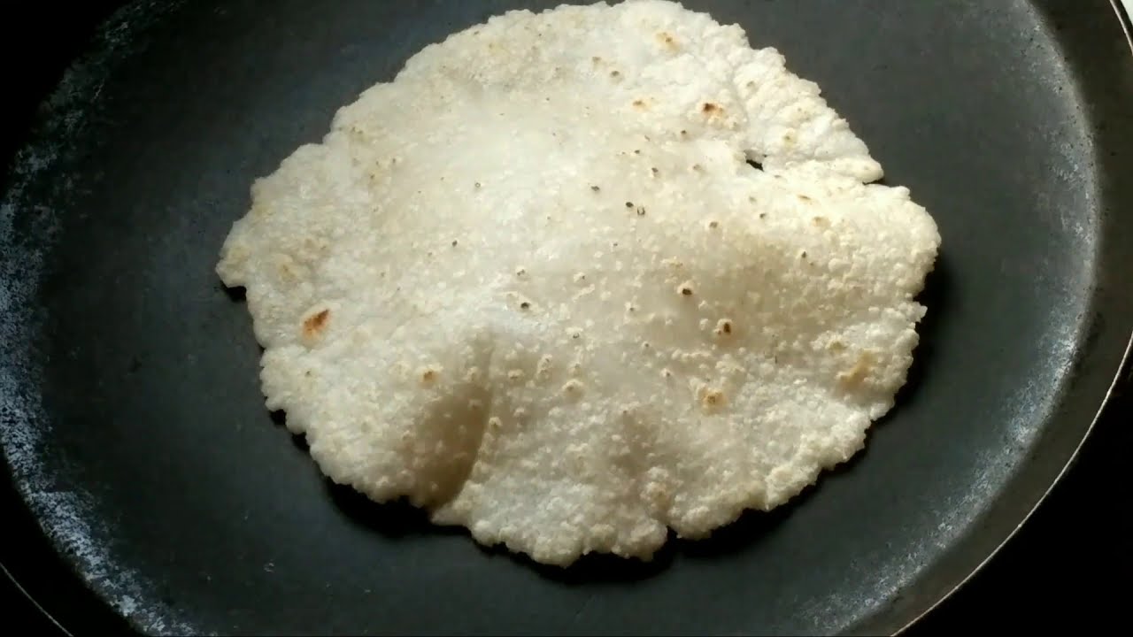 rice roti recipe | rice flour roti | fulka recipe in sindhi | chaawal ...