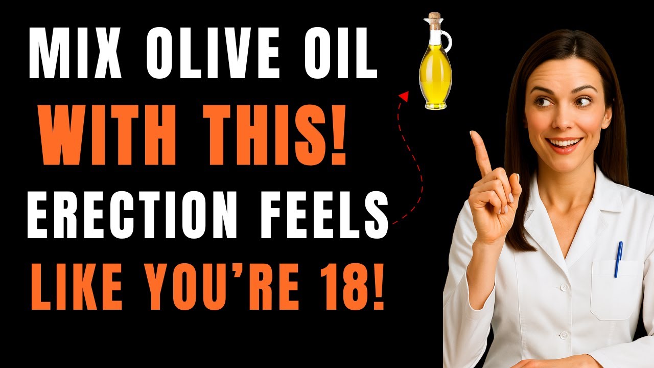 Urologist Reveals: Mix THIS With Olive Oil Before Bed—Wake Up Like a ...