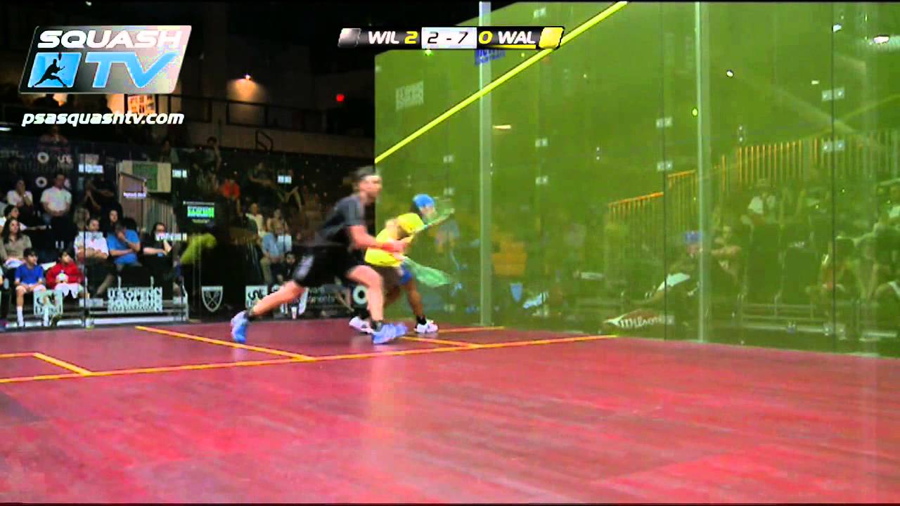 Squash : HotShots - Alister Walker US Open 2012 - EP21 - YouTube