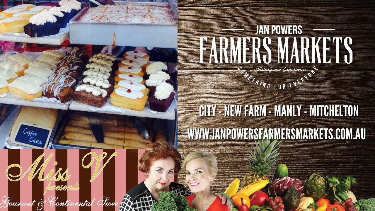 Miss V Presents at Jan Powers Farmers Markets Brisbane City - YouTube