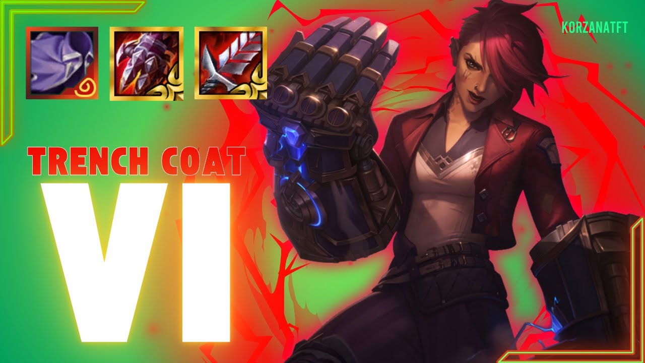 SUSPICIOUS TRENCH COAT Turned VI Into an UNKILLABLE MONSTER! 😱 | TFT ...