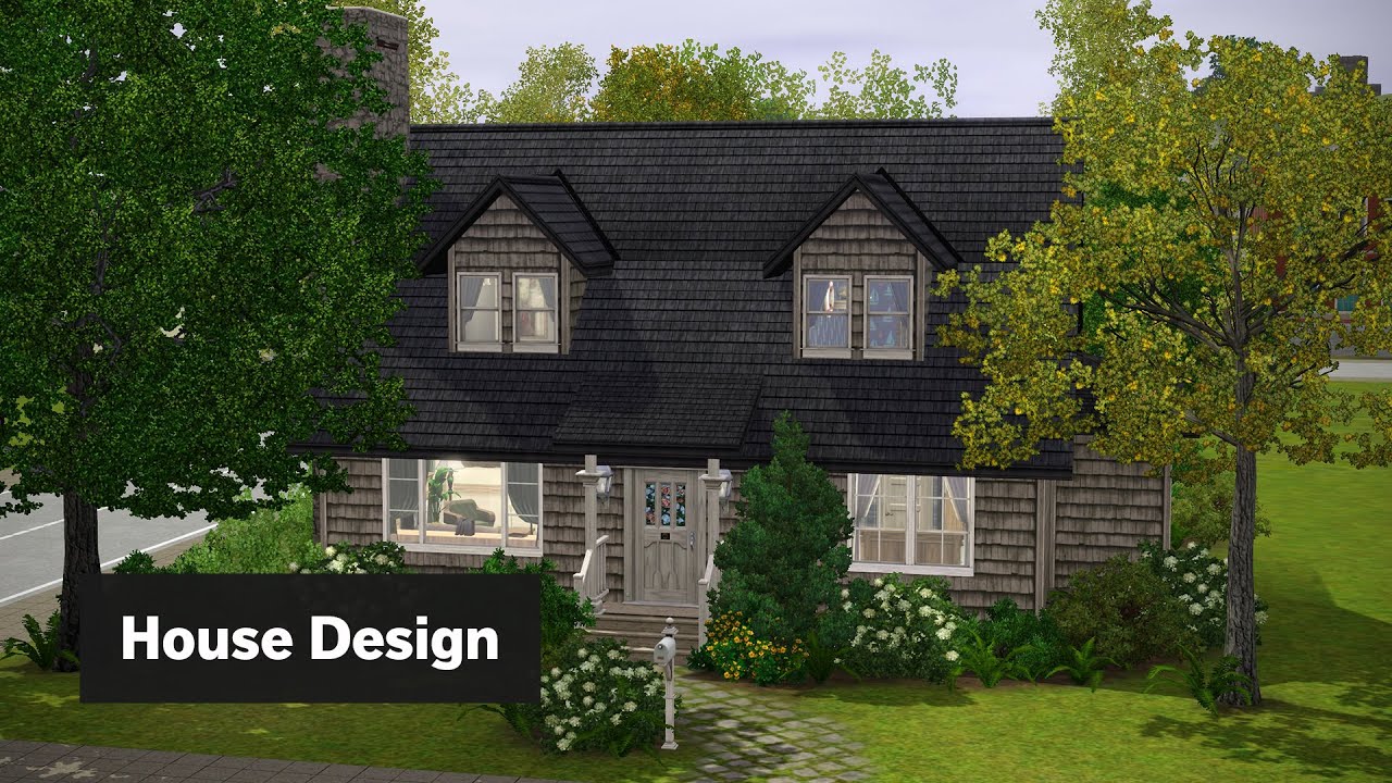 Cozy Cape Cod • The Sims 3 House Design [Plymouth Isle] - YouTube