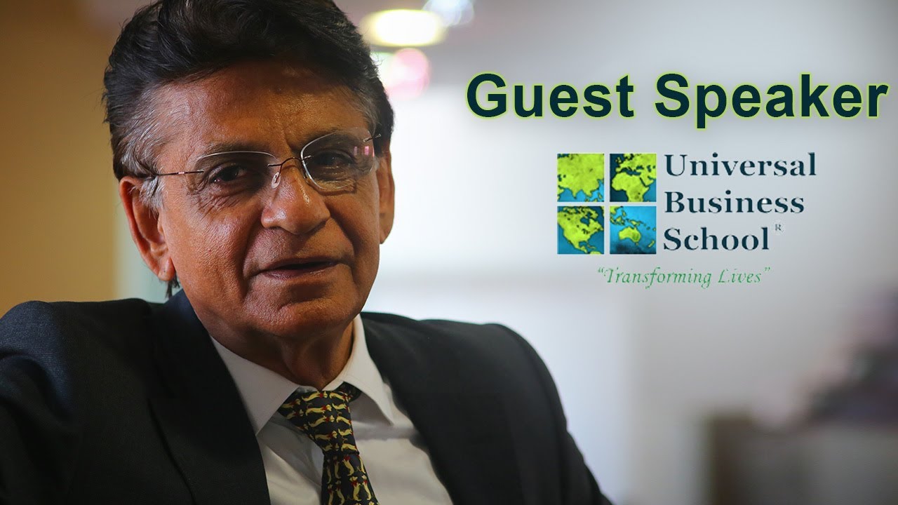 Guest Session | Haresh Sippy | TEMA India | Universal Business School ...