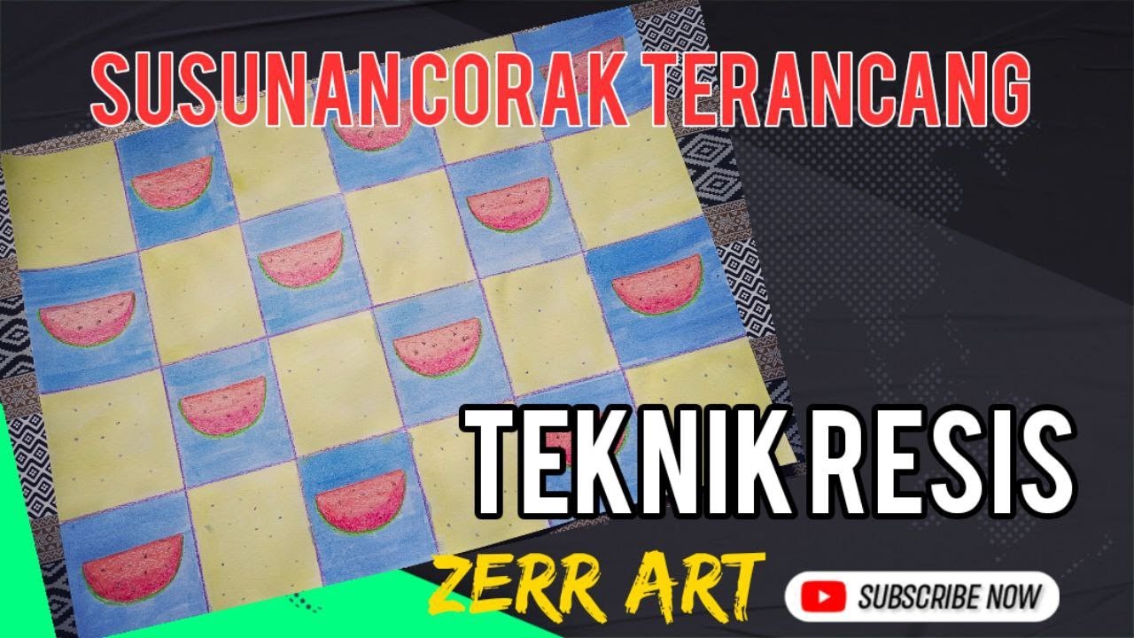 Teknik Resis II Susunan Corak Terancang - YouTube