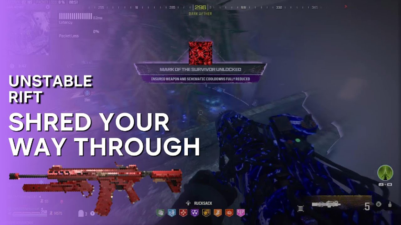 *BEST* WEAPON ATTACHMENT TO SHRED UNSTABLE RIFT! SEASON 5 - MW3 ZOMBIES ...