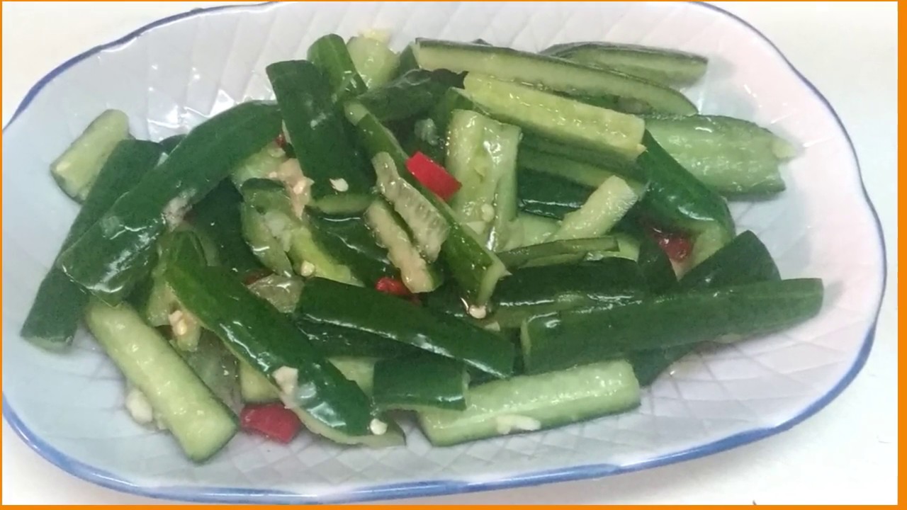 Cara Membuat Acar Timun Taiwan Atau Liang Pan Siau Huang Kua - YouTube