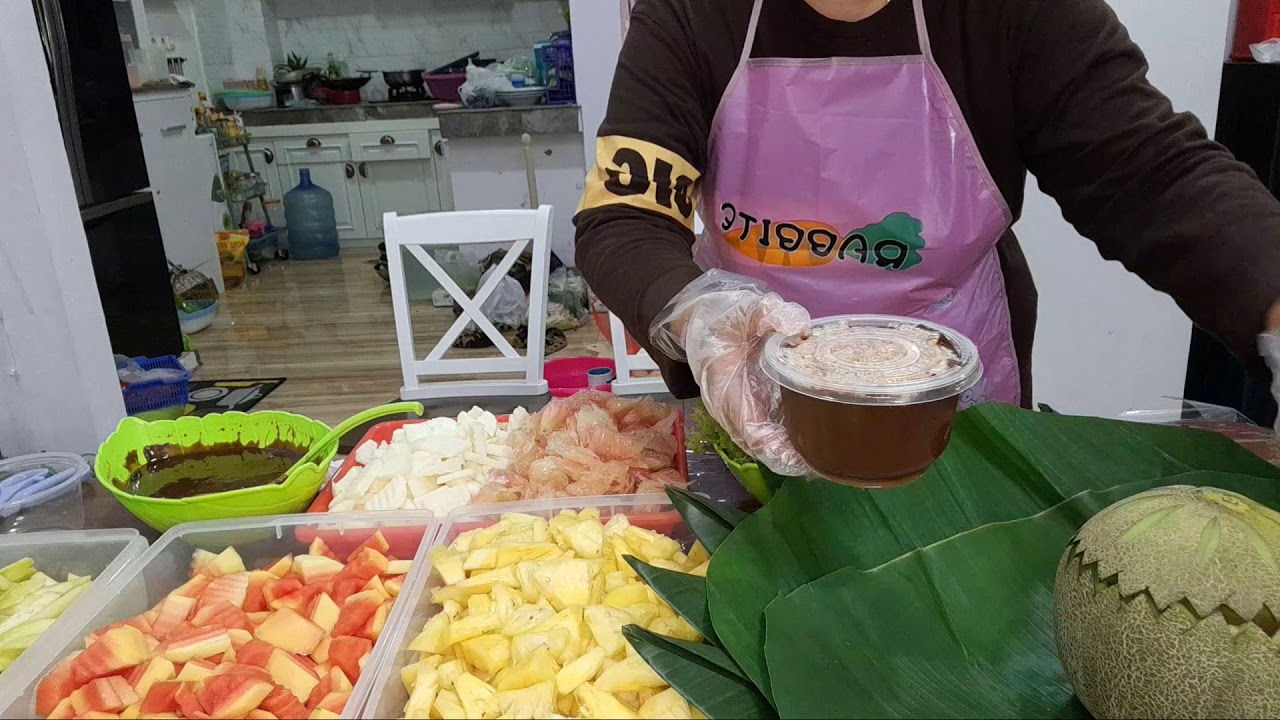 Rujak Tumpeng cantik cocok untuk Hantaran di berbagai "acara " - YouTube
