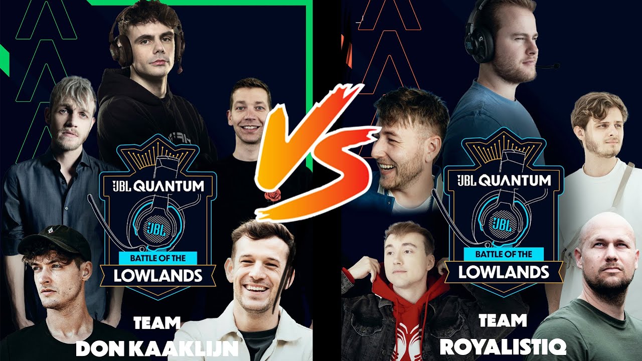 🔴LIVE: YOUTUBER/STREAMER JBL QUANTUM TOERNOOI (Battle of the Lowlands ...