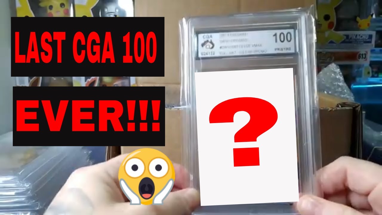 CGA RETURN VIDEO LAST OF THE 100 SCALE! (card grading Australia) - YouTube