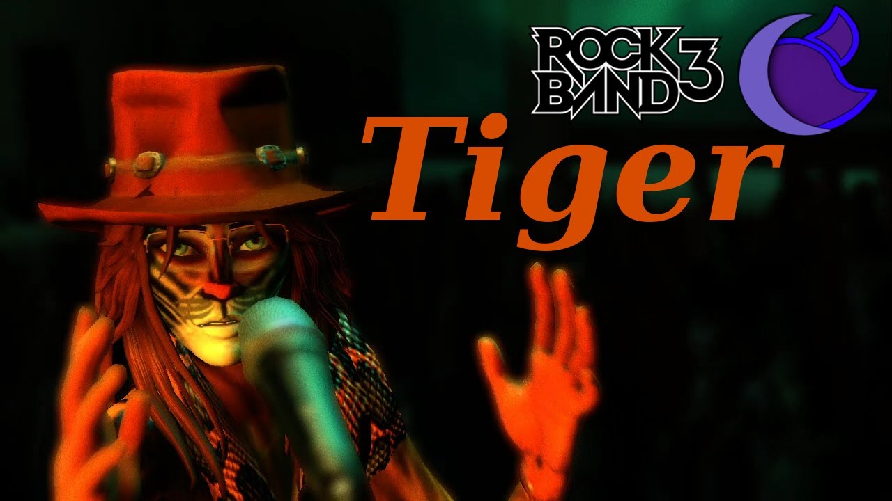 Tiger - Rock Band 3 Custom Character (+ Tutorial) - YouTube