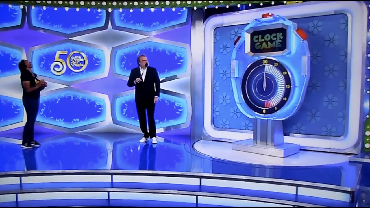 The Price is Right - Clock Game - 11/10/2021 - YouTube