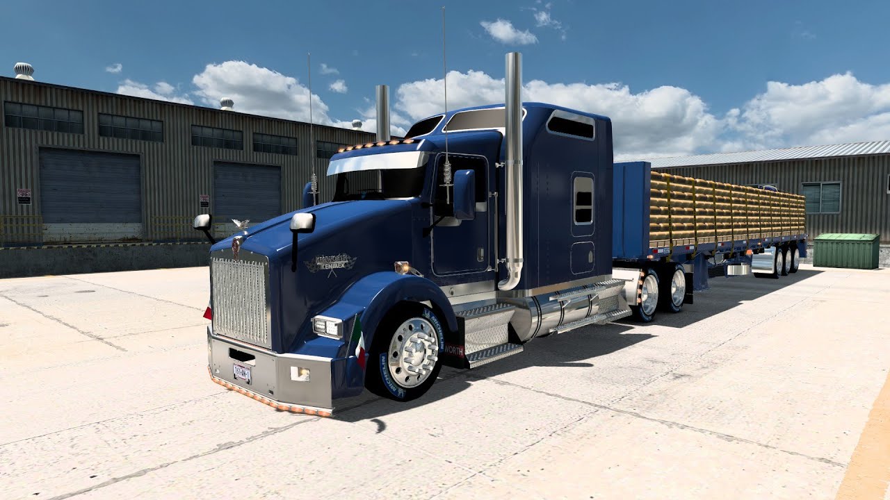 🔴LIVE🔴American Truck Simulator /Kenworth T800/Mapa México # ...