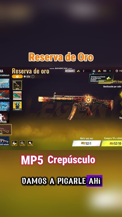MP5 Legendario haciendo el truco del tap tap Tickes #brayhanbk #bloodstrike #shortvideo #feed ...