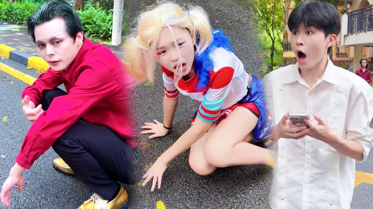 The kind Joker was injured while protecting Harley Quinn, but was ...