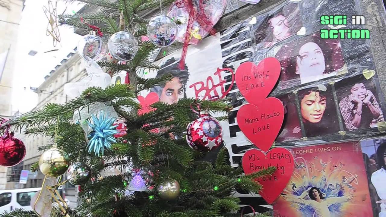 Christmas Tree @ Michael Jackson Memorial in Munich 2012 - Fans haben ...