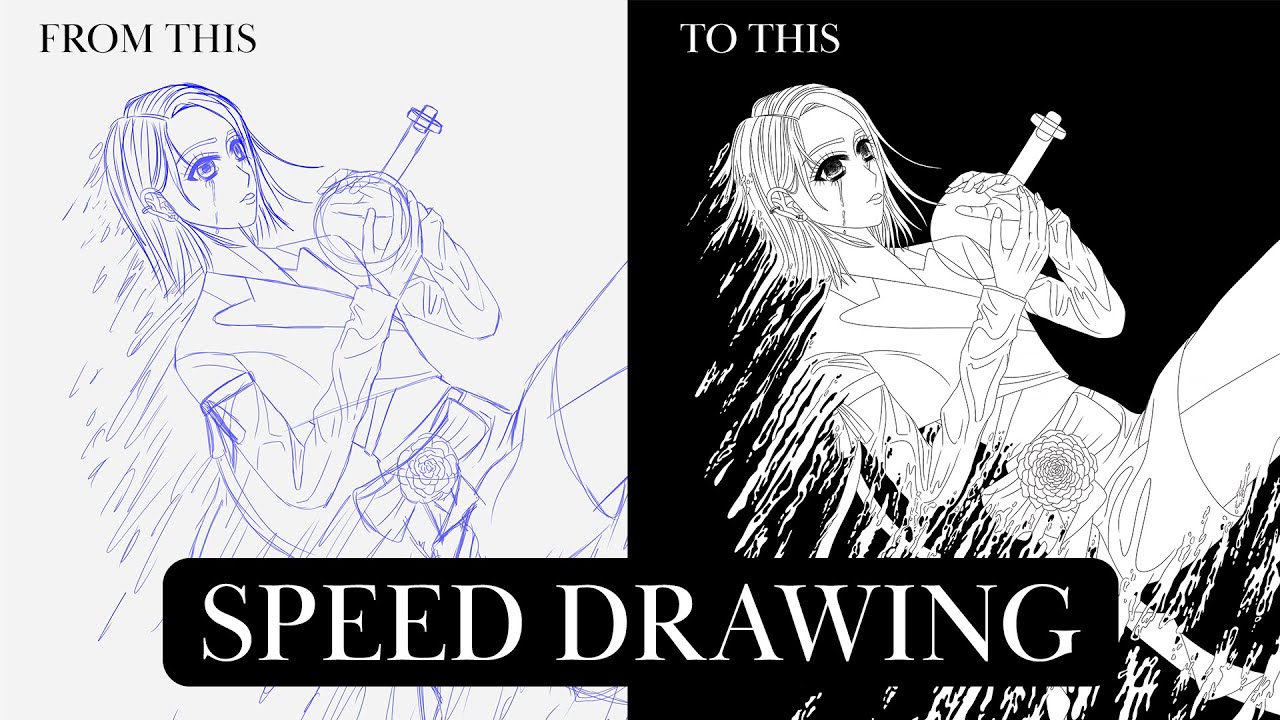 Inktober 2023 Day 1: Dream ⚗️ | Digital Speed Drawing | Clip Studio ...