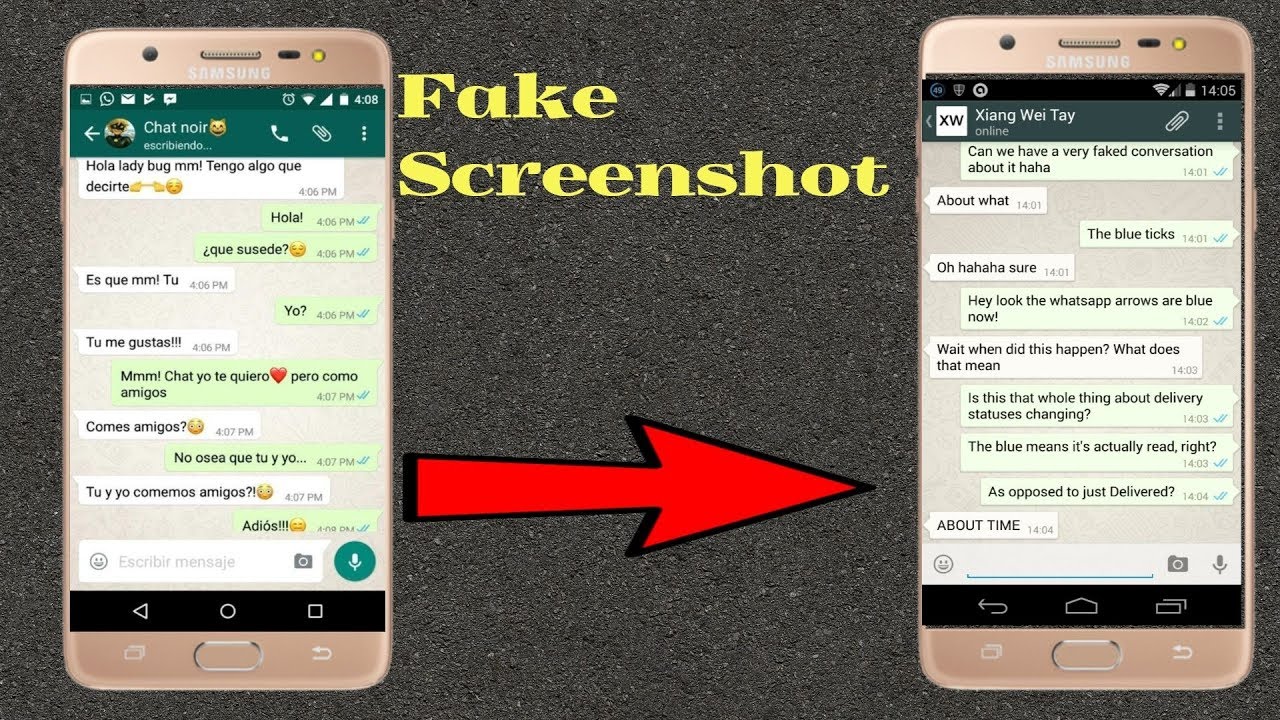 How to make Fake Screenshot || Amazing Fake Screenshot Trick in Urdu ...