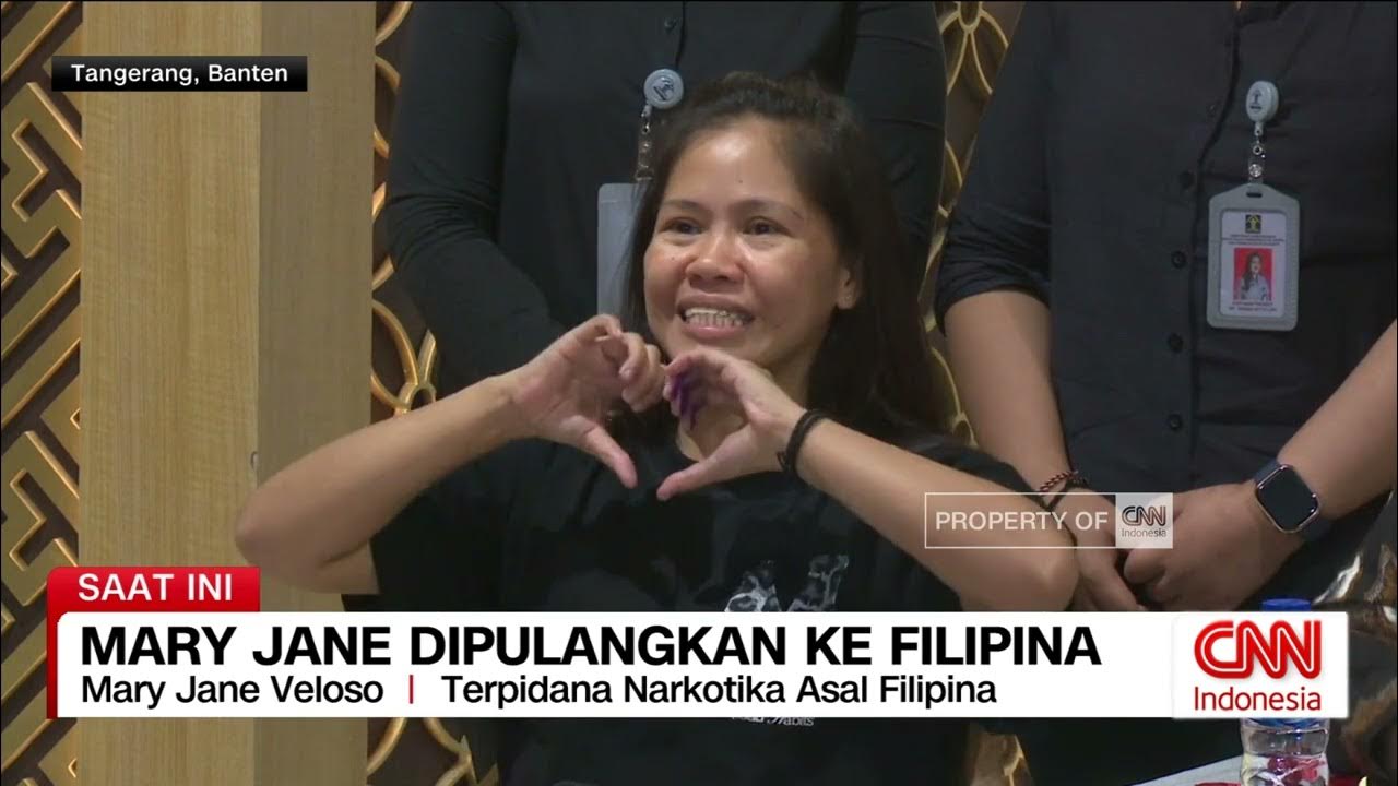 Sambil Menangis, Mari Jane Sampaikan Terimakasih ke Prabowo hingga Yusril - YouTube