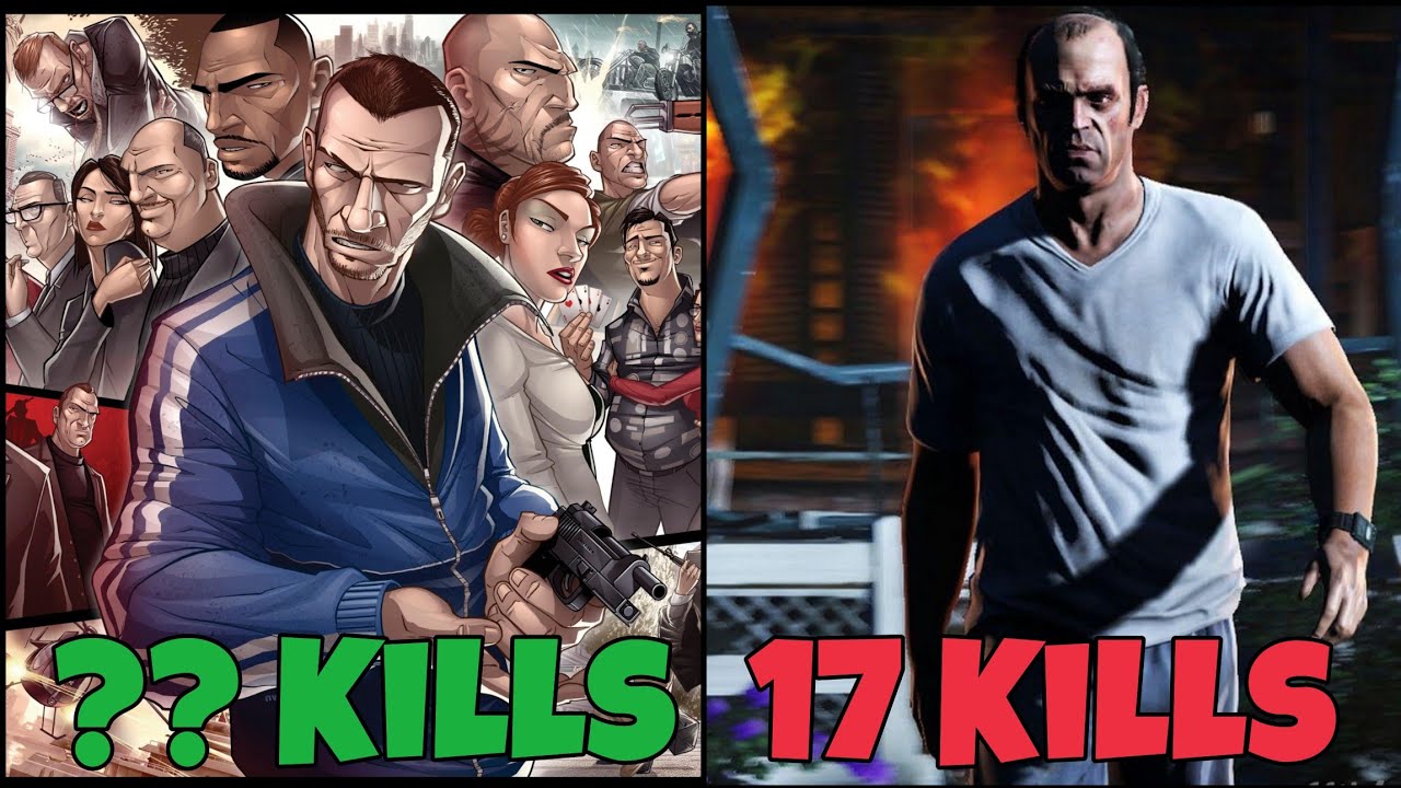 Which GTA Protagonist Has The Highest Kill Count? - YouTube