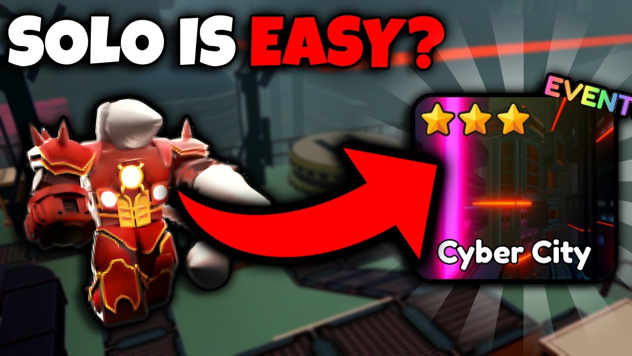 How to beat Cyber City Event Map in Skibidi Tower Defense - YouTube