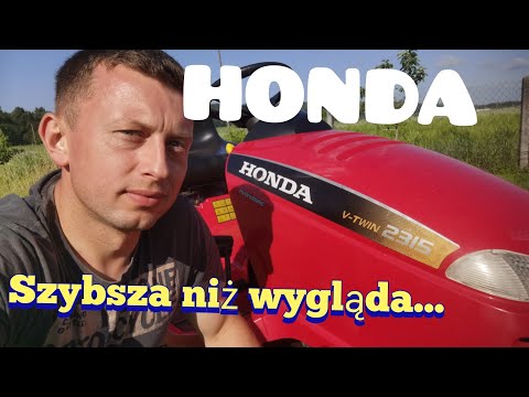 Honda 2315 - omówienie traktorka kosiarki.