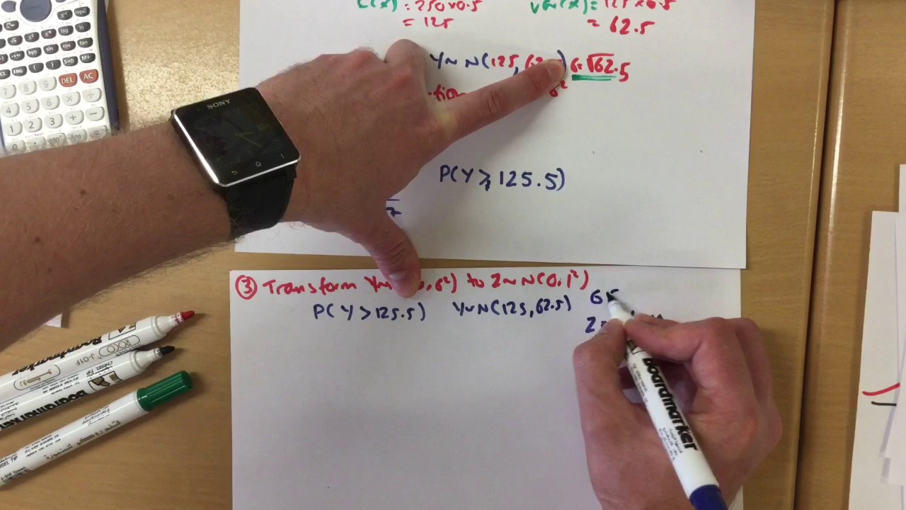 5.2b Approximating with the Normal Distribution - Approximating the Binomial Questions - YouTube