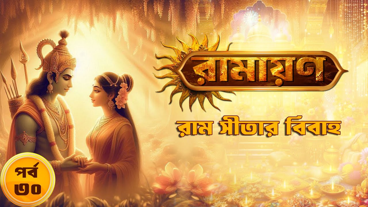 রাম সীতার বিবাহ | The Divine Wedding of Ram and Sita | Ramayan (EP 30 ...
