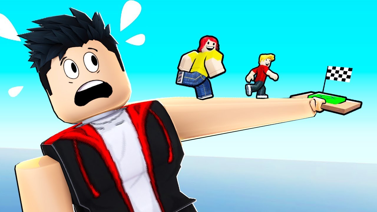 Avoir DES LONGS BRAS sur ROBLOX 😂 (Long Arm Obby) - YouTube