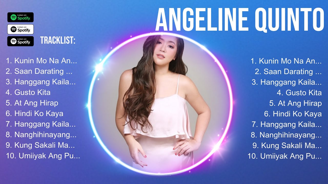 Angeline Quinto Songs ~ Angeline Quinto Music Of All Time ~ Angeline ...