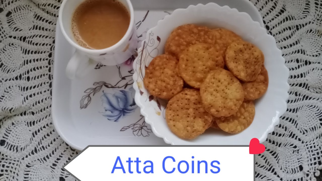 Atta Coins | Atta Mathri | Atta Papadi | Bahut hi aasaan recipe se ghar ...