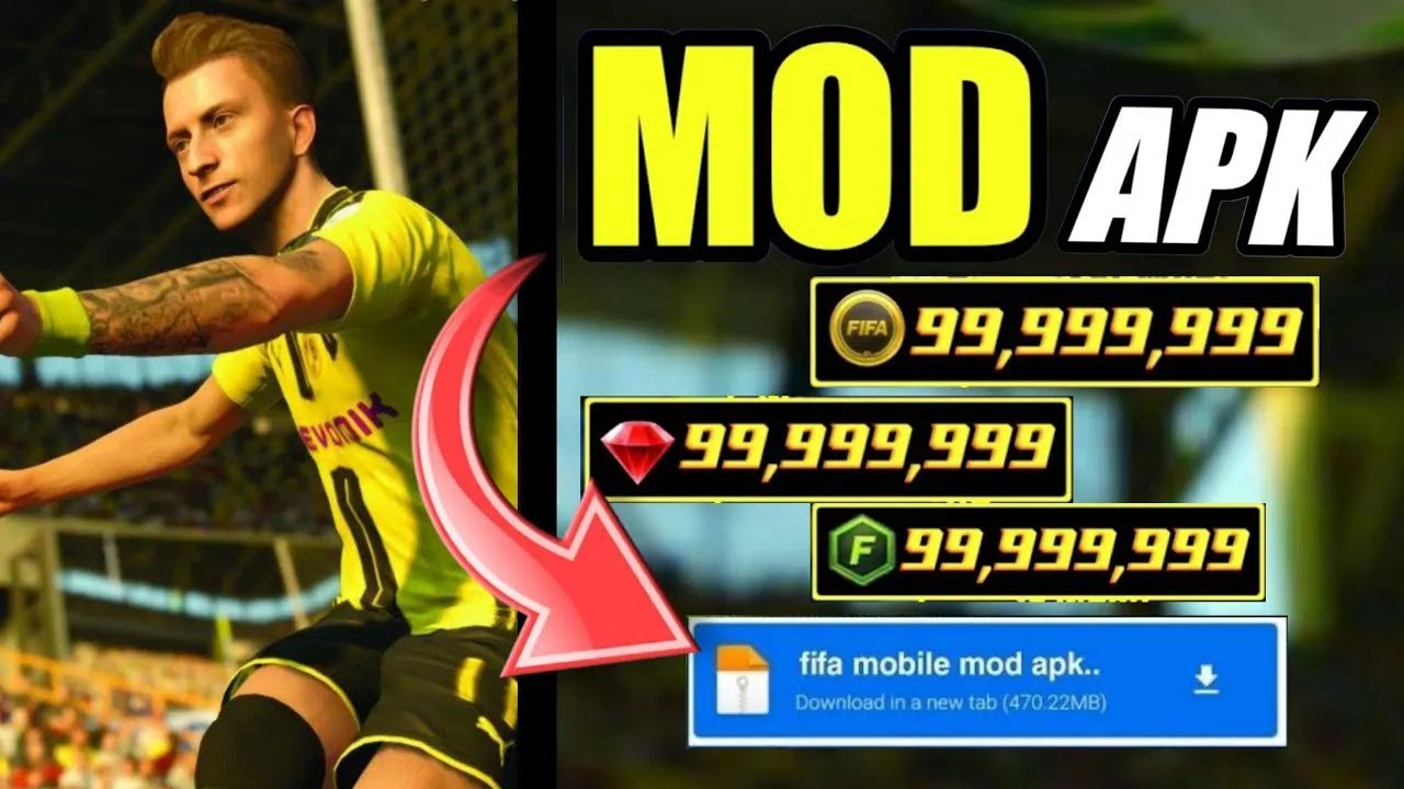 Updated! FIFA MOBILE MOD APK UNLIMITED MONEY || FIFA MOBILE MOD APK ...