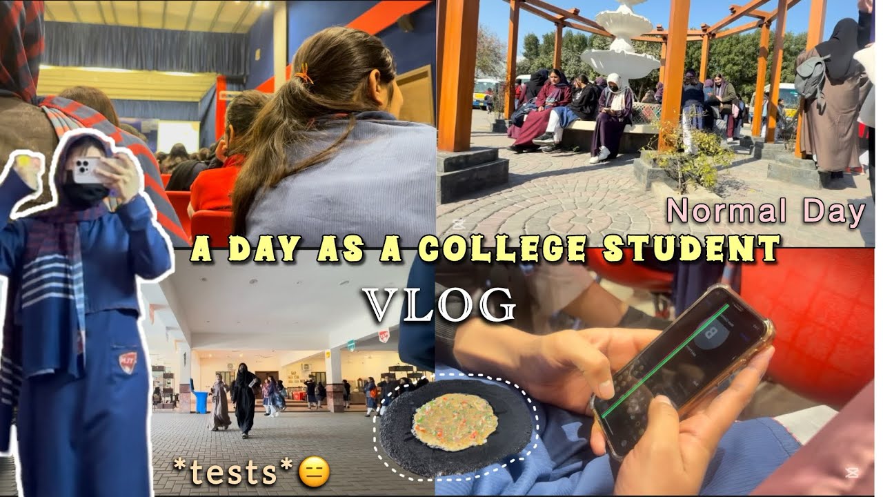 A Day As A College Student ️|VLOG|Random Day - YouTube