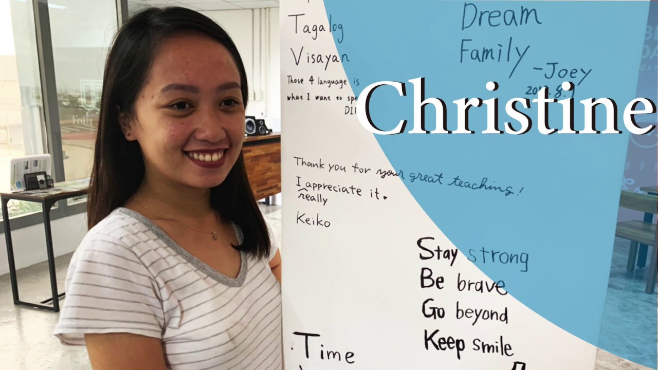Trainer's introduction(CHRISTINE) - YouTube