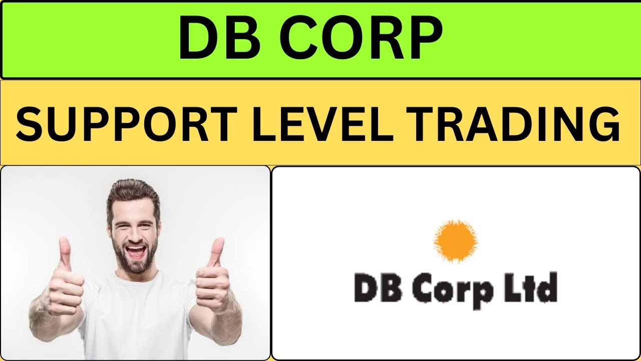DB CORP SHARE SUPPORT LEVEL || DB CORP SHARE LATEST NEWS || DB CORP ...