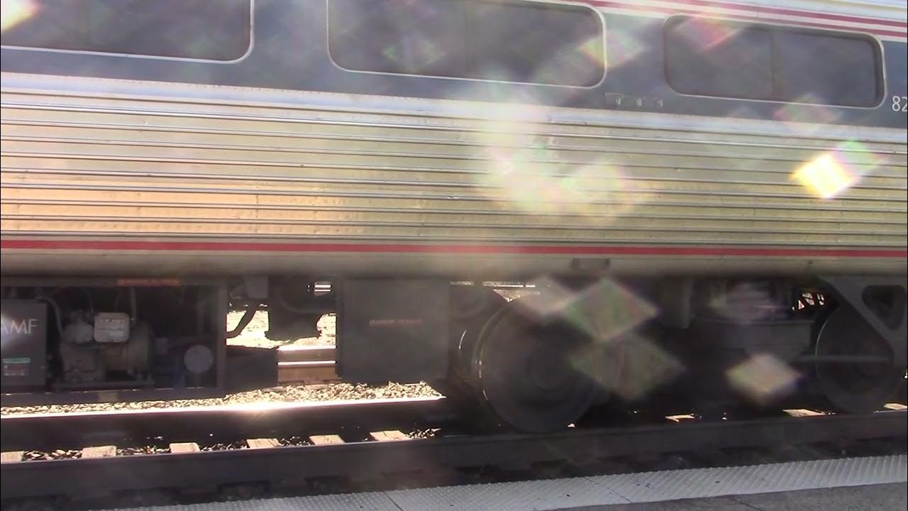 MVI 8123 amtrak po79 in alexandria va - YouTube