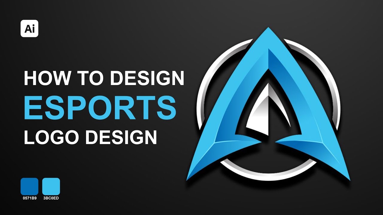 How To Design eSports Logo Design | Adobe Illustrator Tutorial - YouTube
