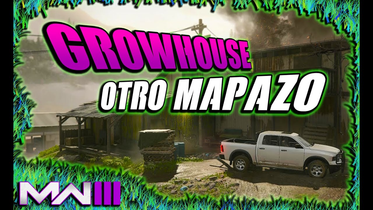 El MAPA *GROWHOUSE* INCREIBLEMENTE BUENO EL NUEVO SHOOTHOUSE de MW3 ...