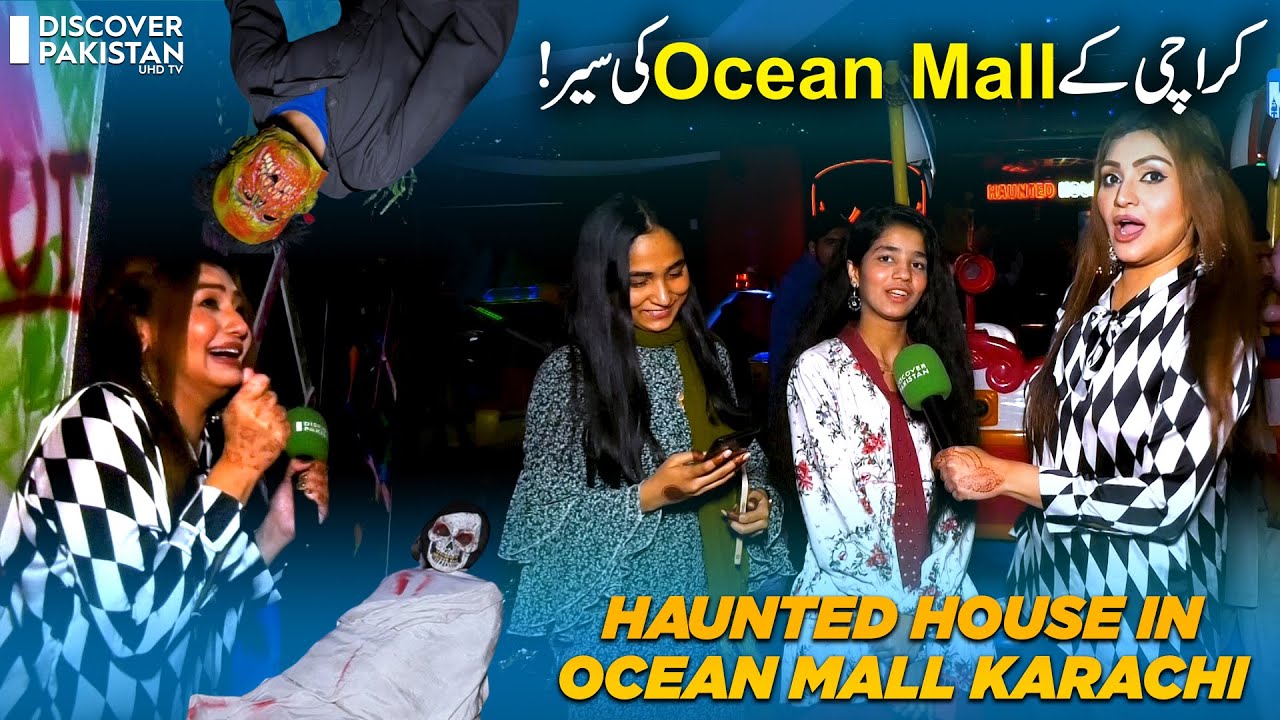 Haunted House At Ocean Mall Karachi | Hello Karachi | Discover Pakistan - YouTube