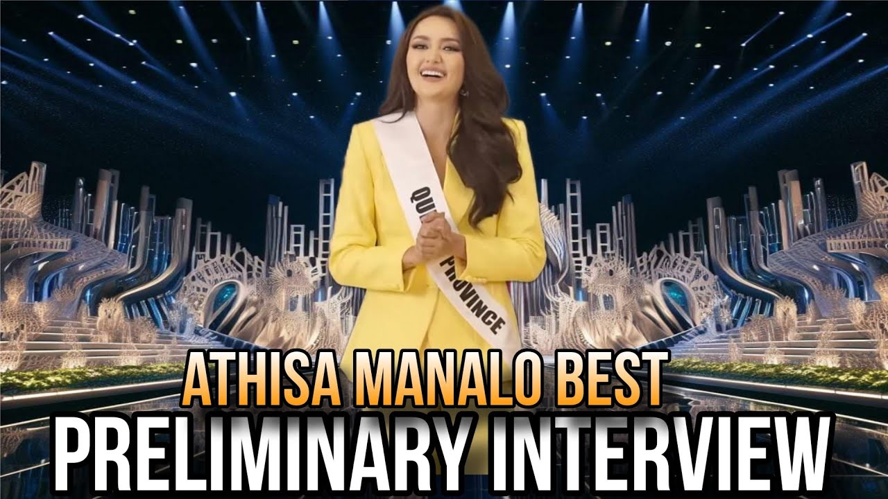 PRELIMINARY INTERVIEW - Quezon Province Athisa Manalo | Miss Universe ...