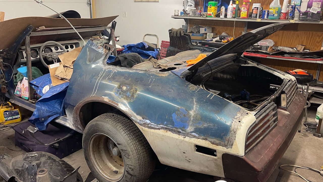 Classic Car Restoration Project 78 Smokey Bandit Trans Am One Owner ...