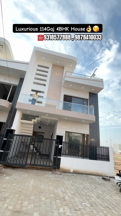 🔥Luxurious 114Gaj 4BHK House For Sale@Greater Mohali ,Near Chandigarh ☎️9318577888 - YouTube