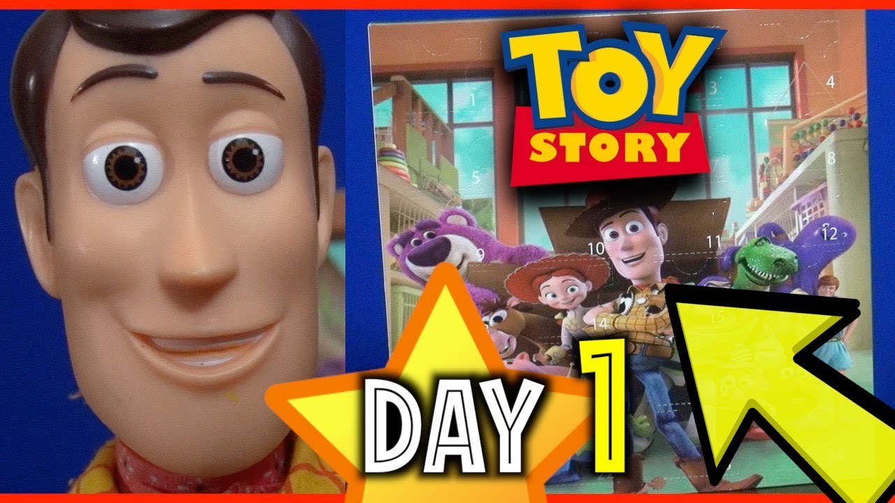 TOY STORY 2023 Advent Calendar DAY 1 Woody Surprise Toys Opening Review ...