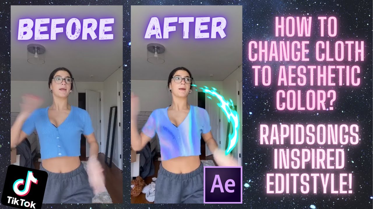 AESTHETIC CLOTH TUTORIAL + RTFX EFFECTS TUTORIAL l AFTER EFFECTS l ...