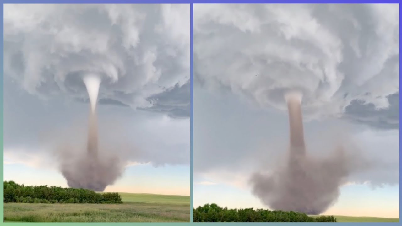 Here is a tornado that appears to be moving very slowly - Viral Video ...
