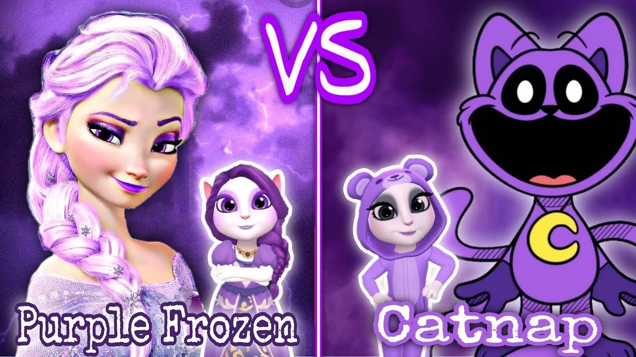 POPPY PLAYTIME CHAPTER 3 VS MY TALKING ANGELA 2 COSPLAY - YouTube
