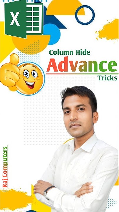 Column Hide advance tricks in excel | Raj Computers | Raj sir #shorts #rajcomputers #rajsir ...