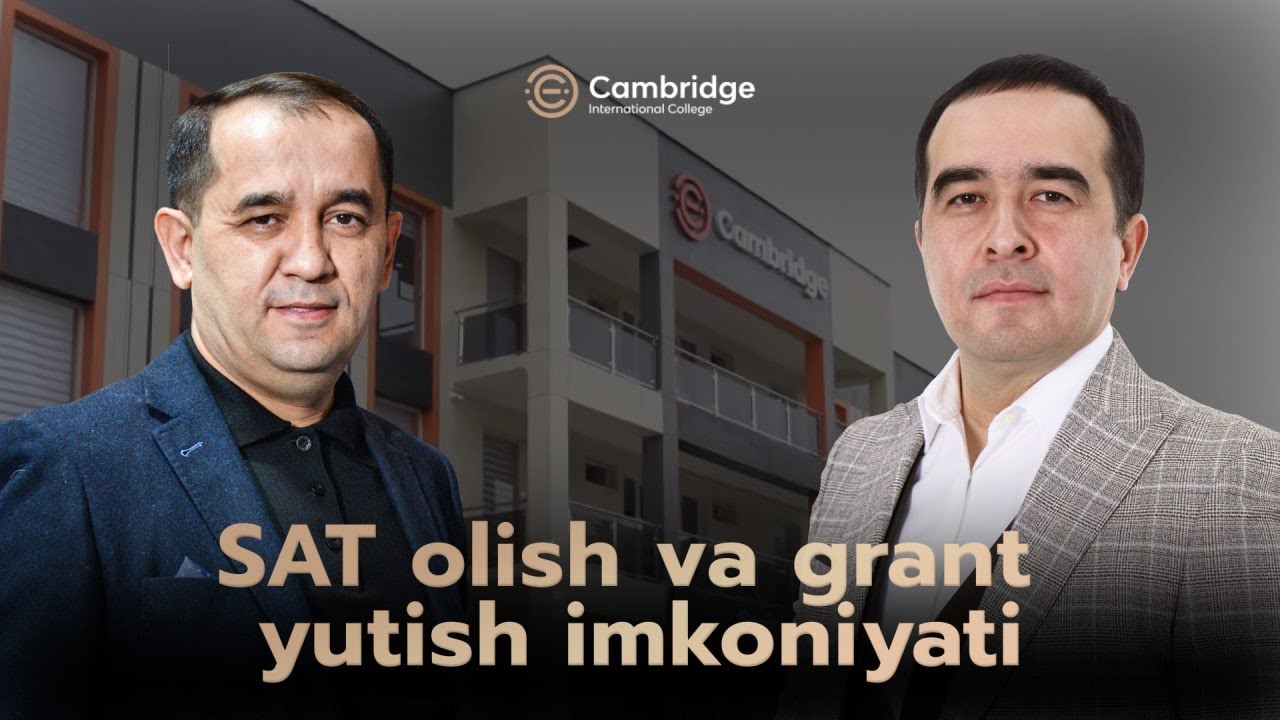 Nima uchun CIC school'da hamma SAT olishi kerak? - YouTube
