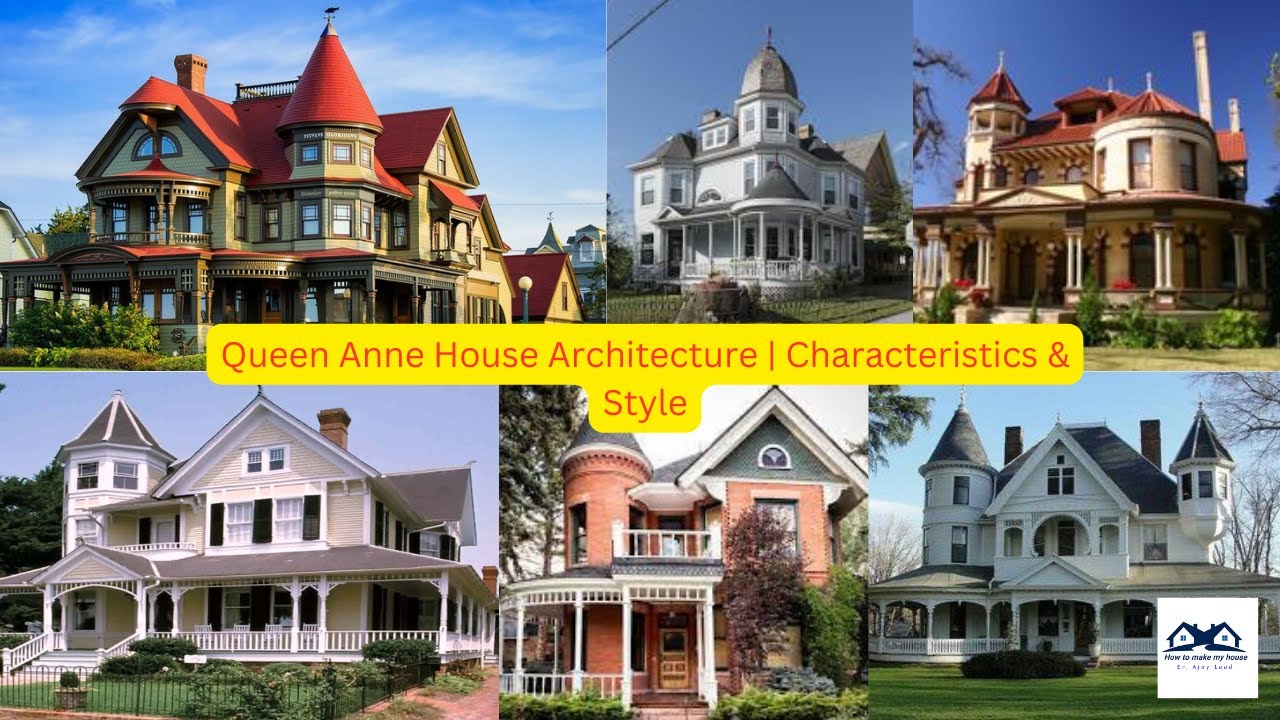 Queen Anne House Architecture Characteristics Style The Charm Of